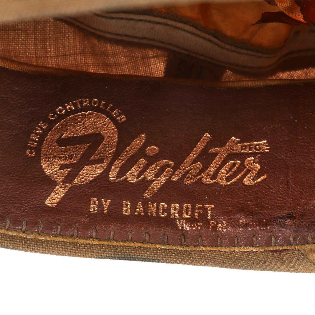 Original U.S. WWII USAAF Officer “Flighter” Khaki Crush Cap By Bancrof ...