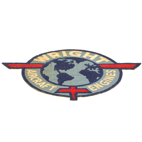 Original U.S. WWII Wright Aircraft Engines Employee Jacket Smock Patch ...