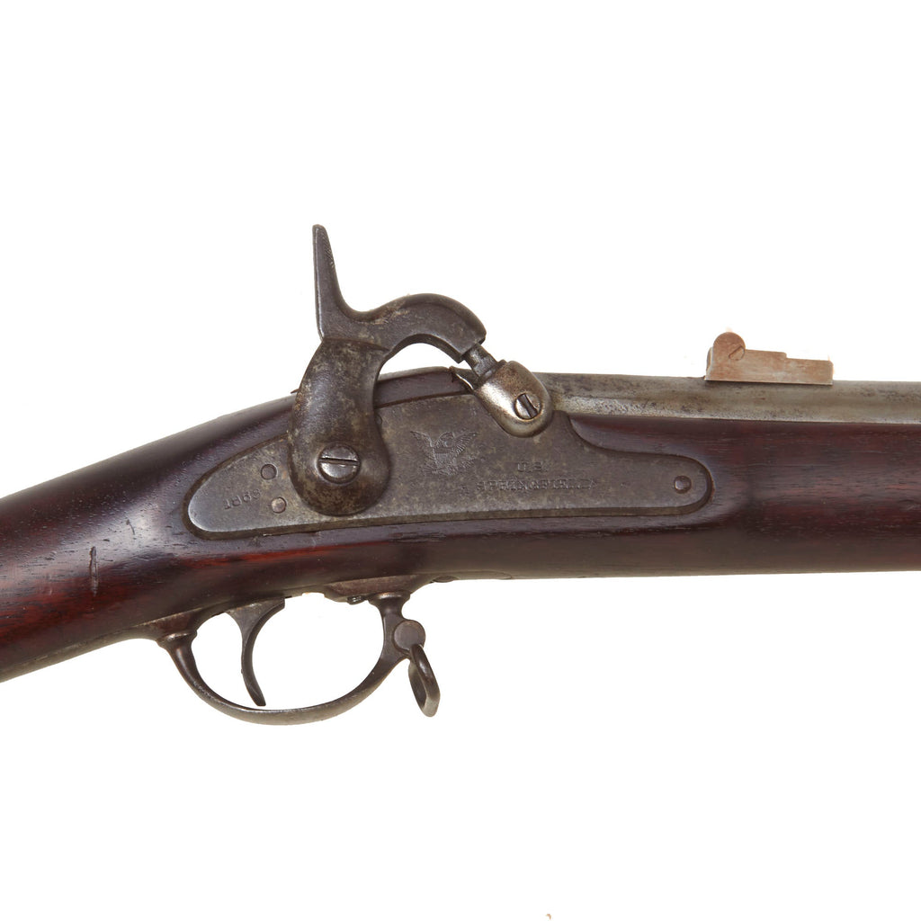 Original U.S. Civil War Springfield Model 1861 Rifled Musket by Spring ...