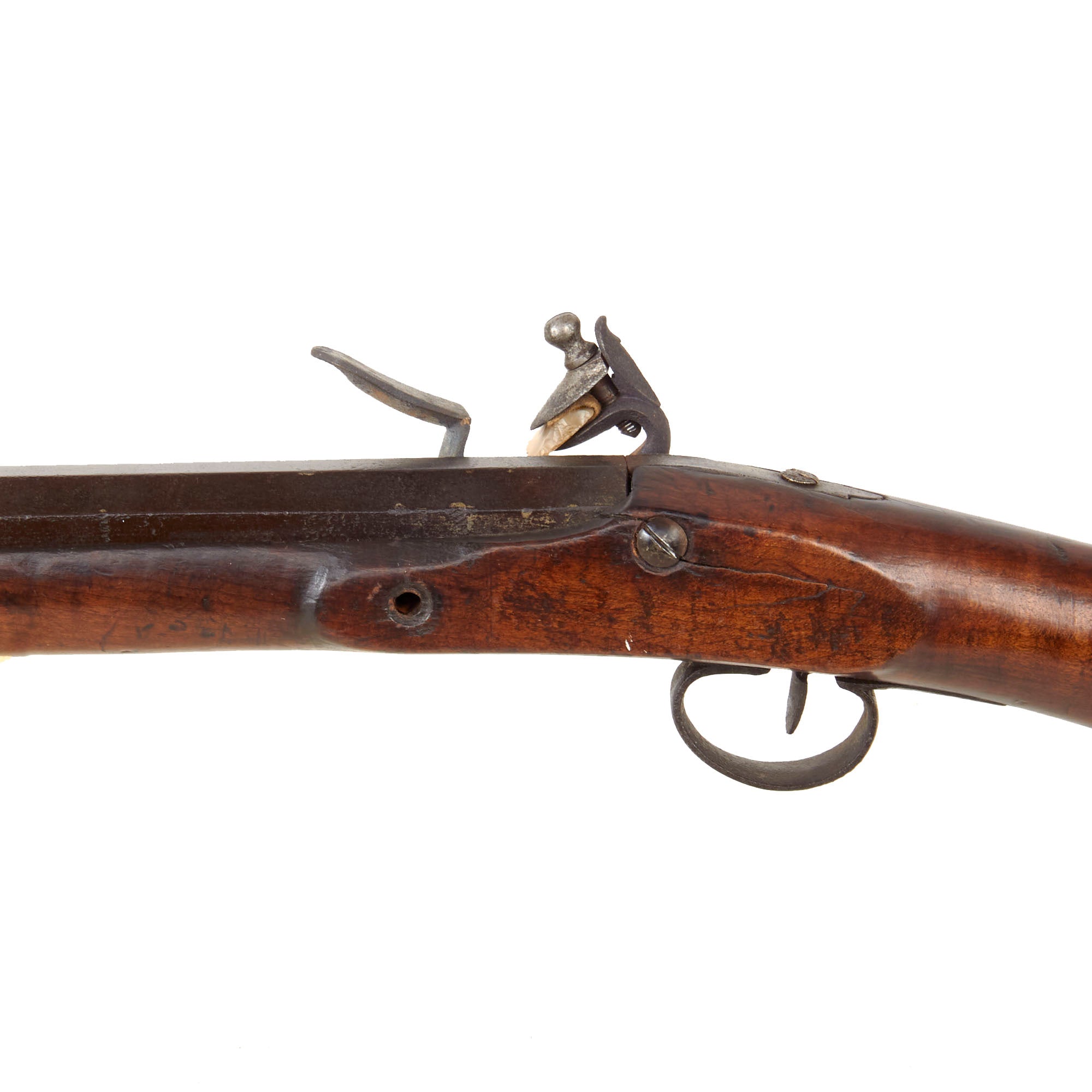 Original U.S. Pennsylvania Lehigh - Berks County Flintlock Rifle Conve ...