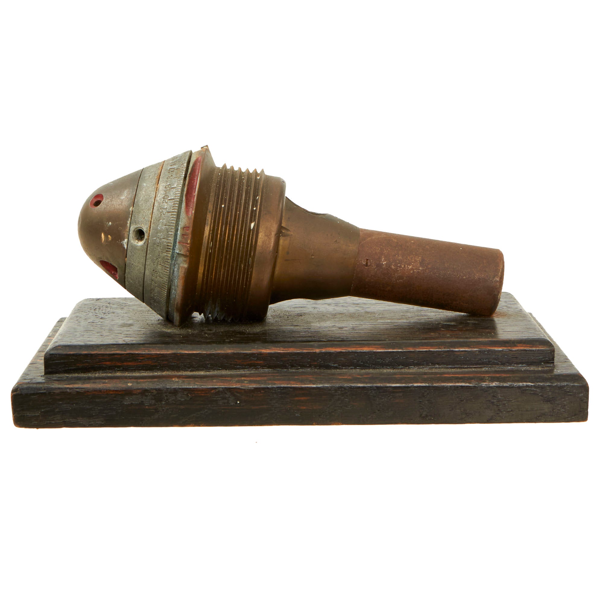 Original German WWI Artillery Percussion Fuze on Display Plaque ...