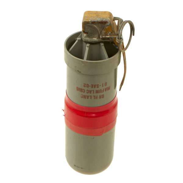 Original French Cold War Era CM6 Chemical Tear Gas Grenade with Fuze ...