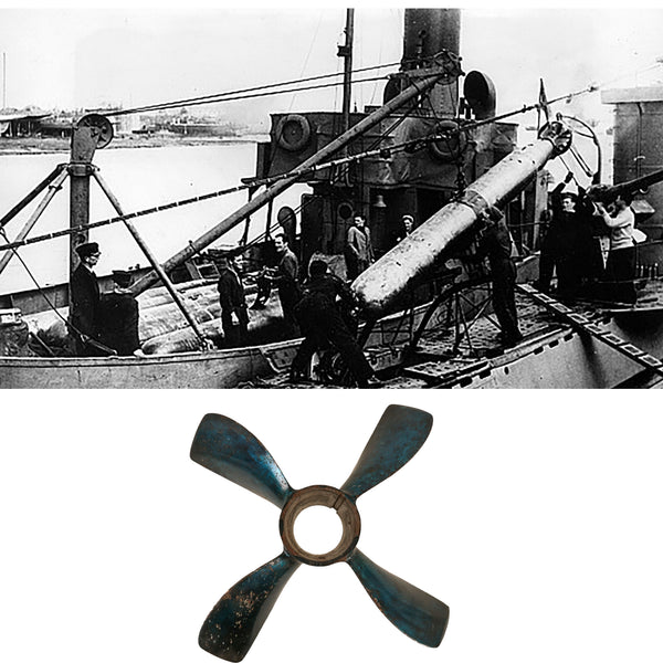 Original British WWII Royal Navy Mark VIII Torpedo Propeller ...