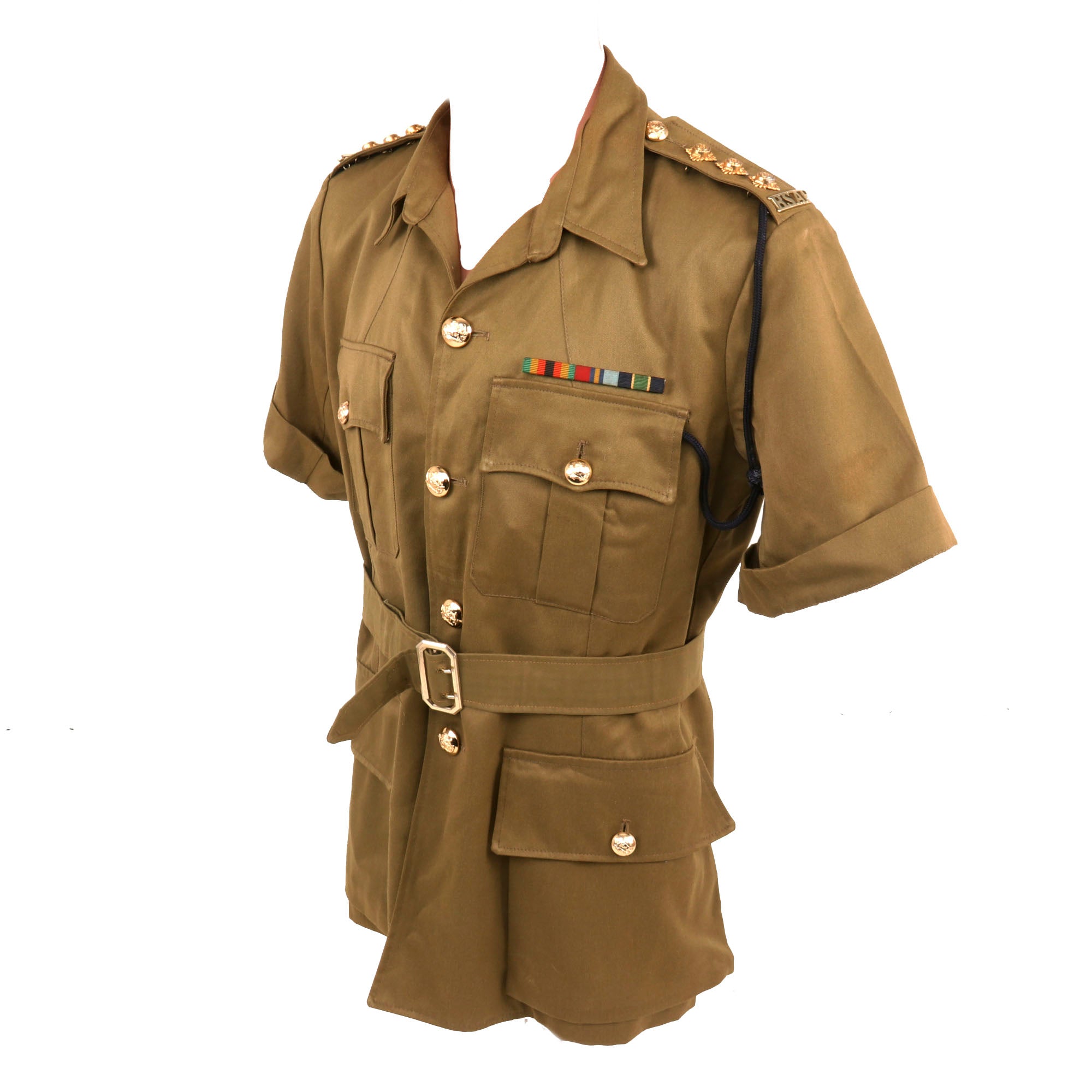 Original Rhodesian Bush War Era British South Africa Police Captain Of ...