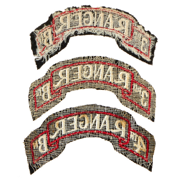 Original U.S. WWII Lot of Three Ranger Battalion Scroll Patches - 3rd ...