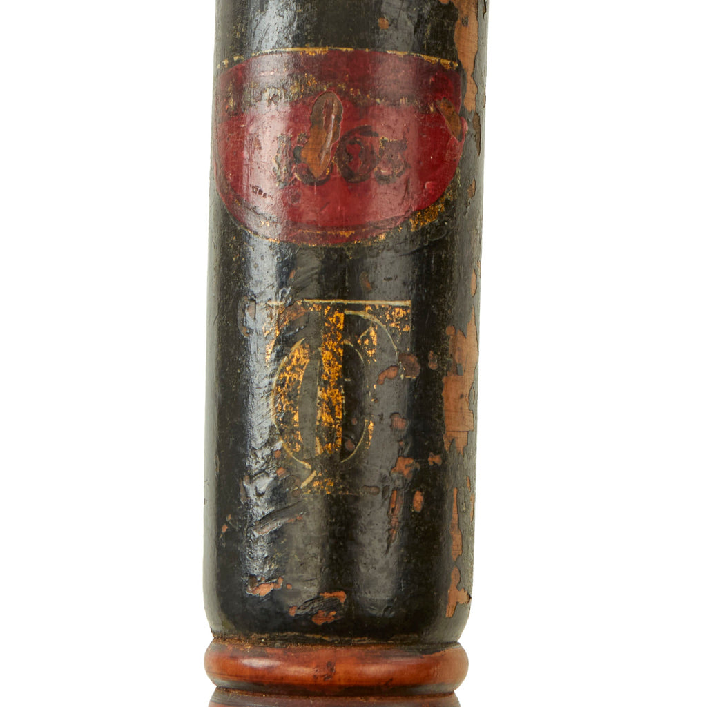 Original British Victorian Mounted Bobby Police Truncheon with Painted ...