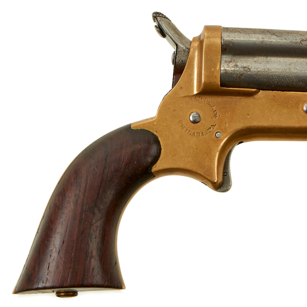 Original U.S. 19th Century Sharps Model 2C .30 Rimfire 4 Barrel Brass ...