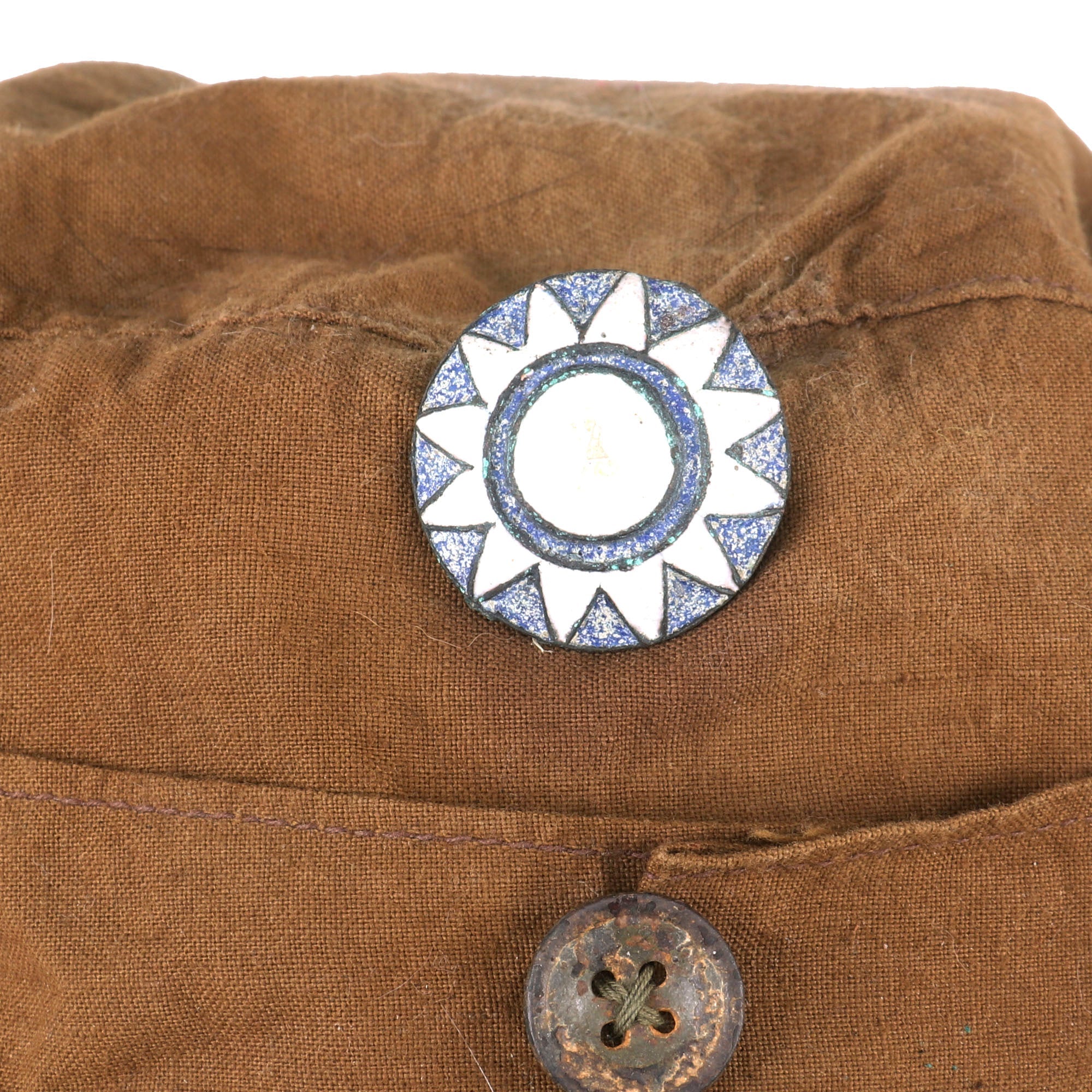 Original WWII Chinese National Revolutionary Army KMT Field Cap with I ...