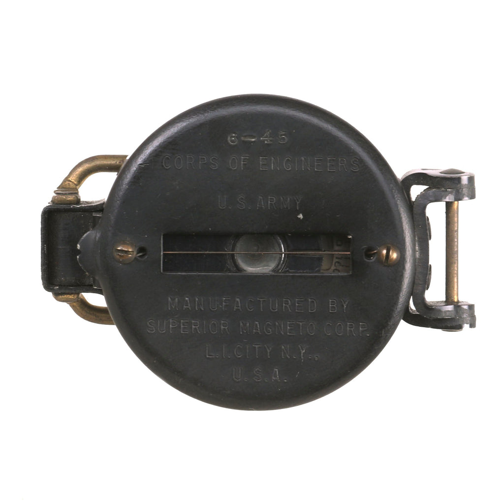 Original U.S. WWII US Army M1938 Lensatic Compass By Superior Magneto ...