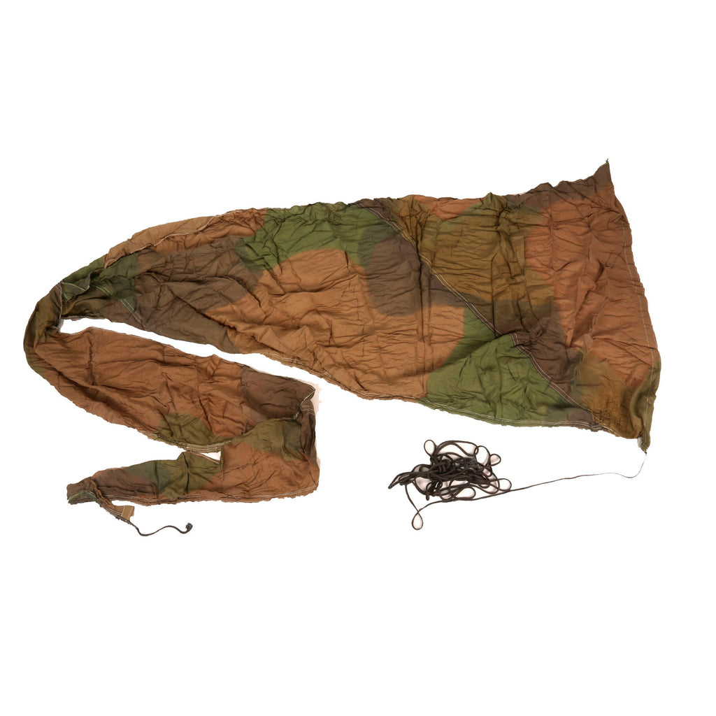 Original German WWII Luftwaffe Camouflage Parachute Canopy Section ...