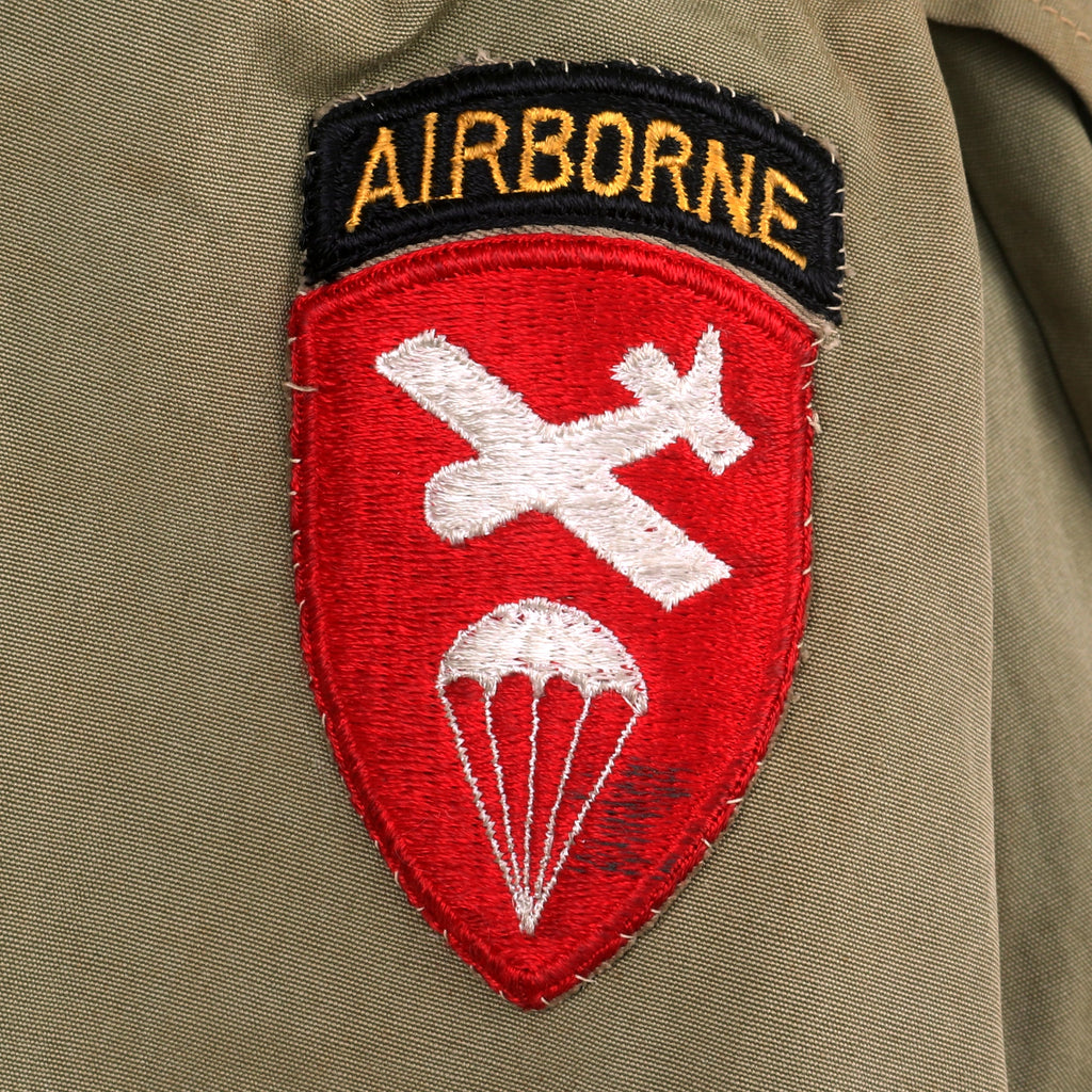 Original U.S. WWII M1941 Field Jacket with Period-Applied Army Airborn ...