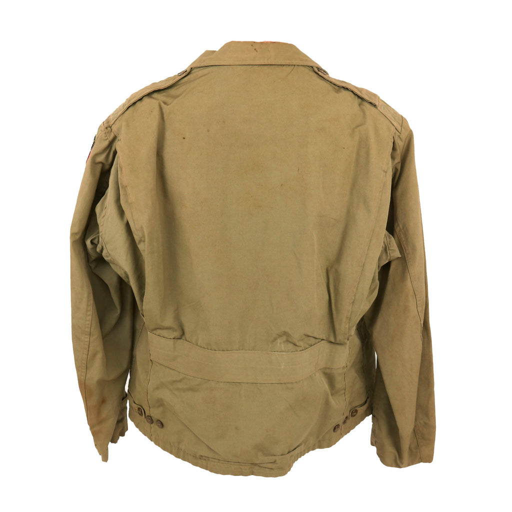 Original U.S. WWII M1941 Field Jacket with Period-Applied Army Airborn ...