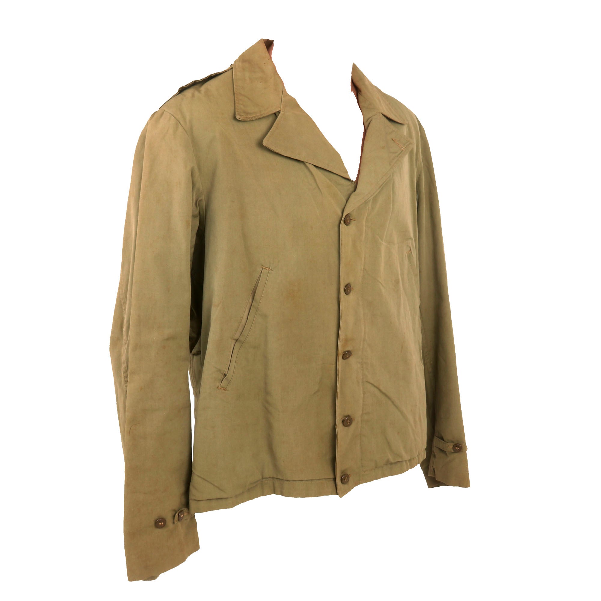 Original U.S. WWII M1941 Field Jacket with Period-Applied Army Airborn ...