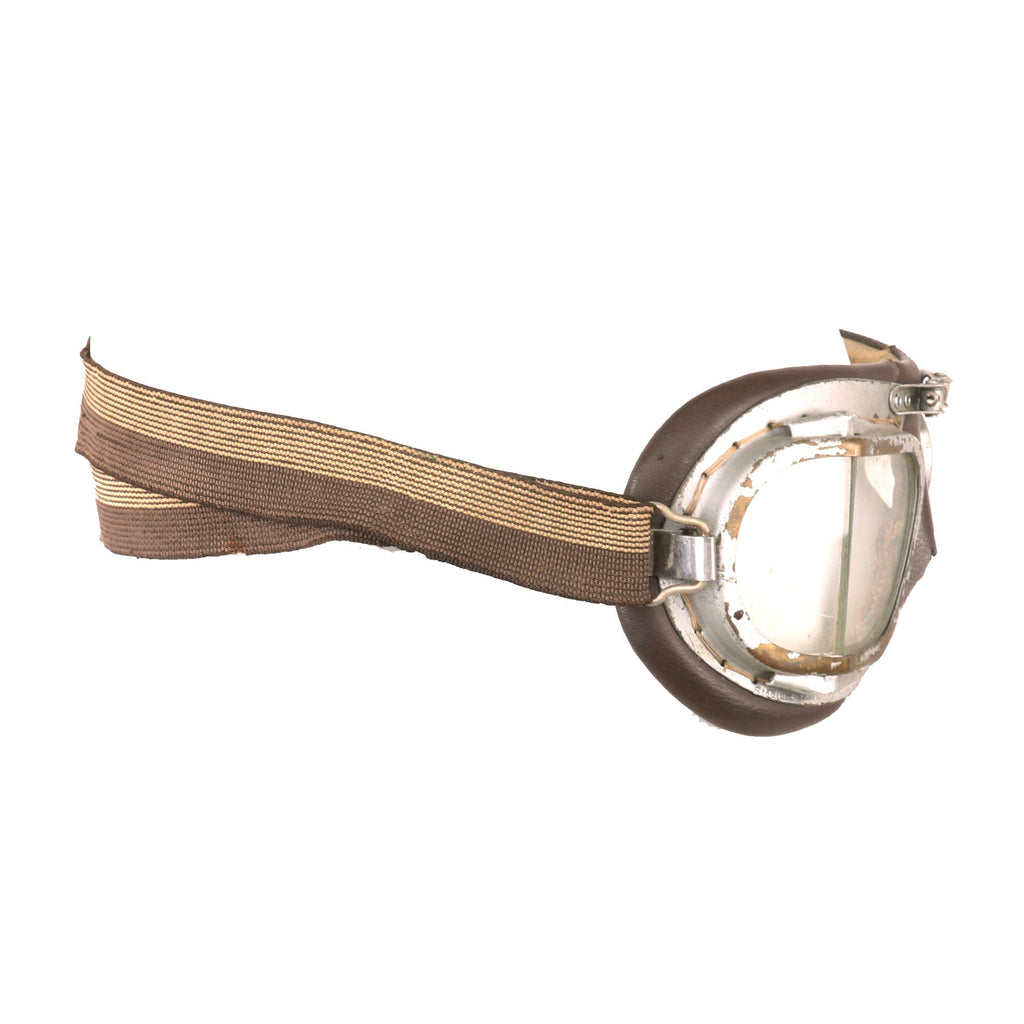 Original British Post-WWII RAF Mk VII Style Flying Goggles by Stadium ...