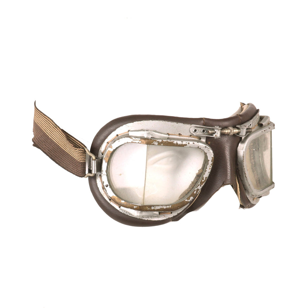 Original British Post-WWII RAF Mk VII Style Flying Goggles by Stadium ...