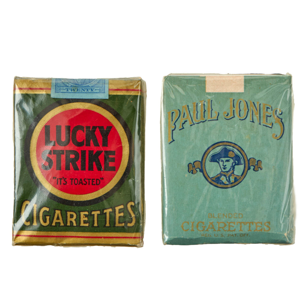 Original U.S. WWII Cigarette Pack Wrappers Filled for Display - Lot of ...