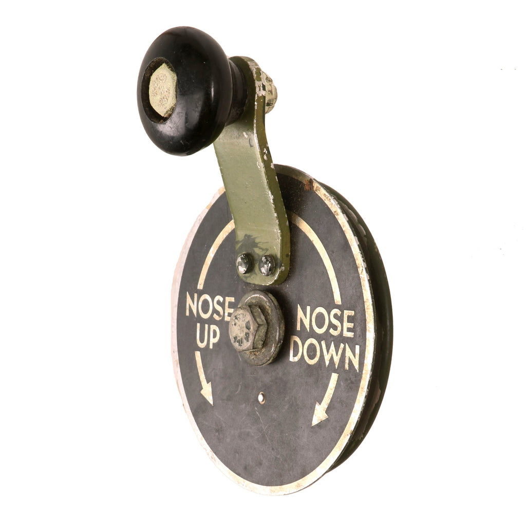 Original U.S. WWII Waco CG-4 Glider Nose Control Knob for Unloading of ...