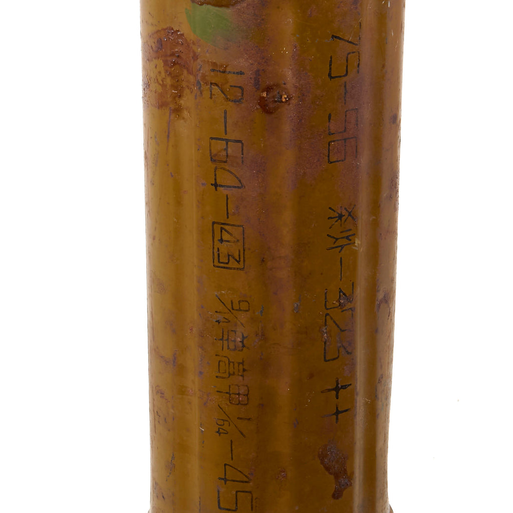 Original Vietnam War Vietnamese ChiCom Recoilless Rifle Round in Origi ...