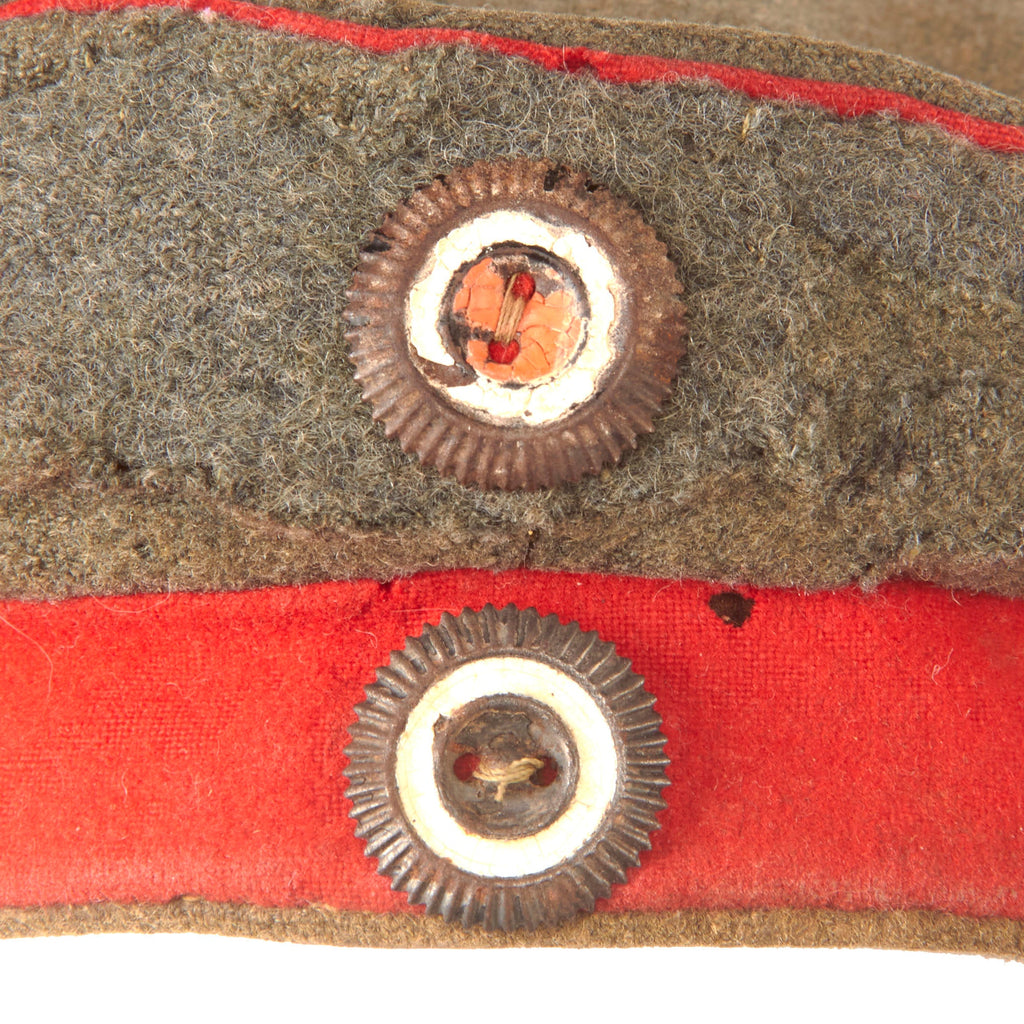 Original Imperial German WWI M1907 Feldmütze Field Cap with National ...