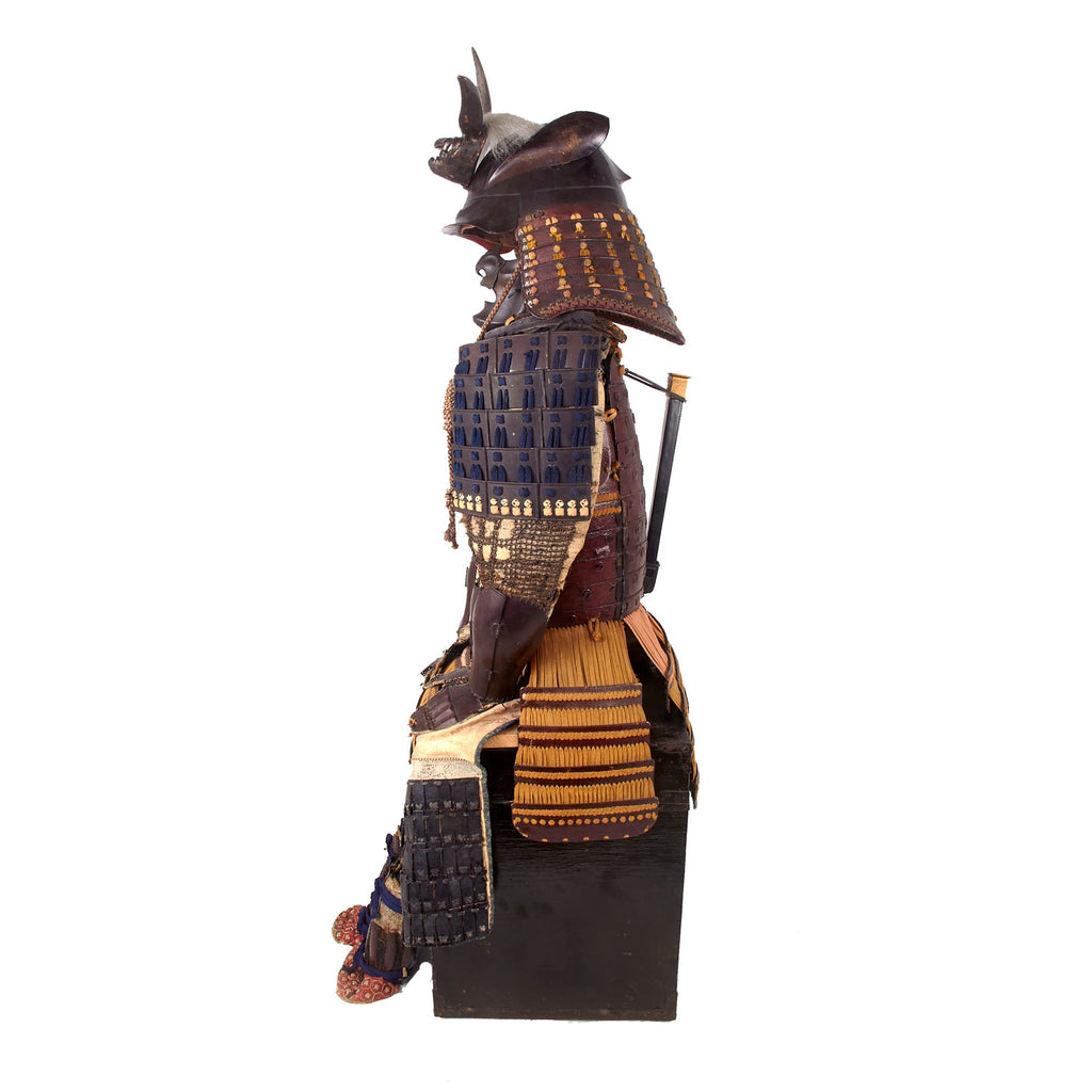 Original Japanese Early 19th Century Edo Period Samurai Armor Breastpl ...