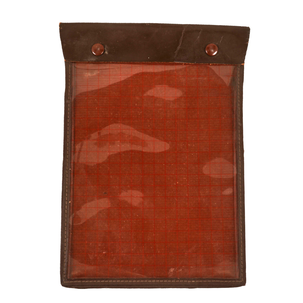 Original German WWII 1941-Dated M35 Map/Dispatch Leather Case With Ori ...