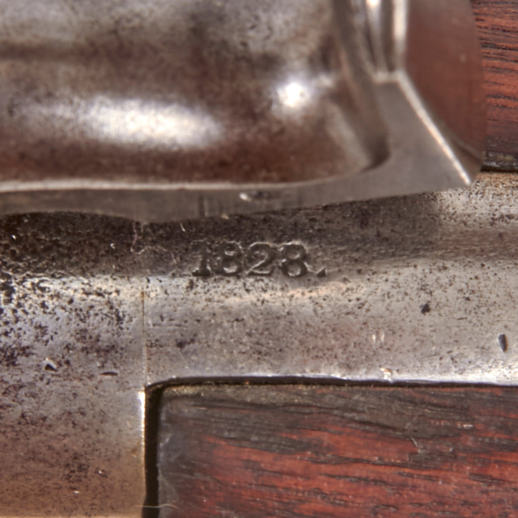 Original U.S. Springfield Model 1822 Percussion Converted Musket by P ...