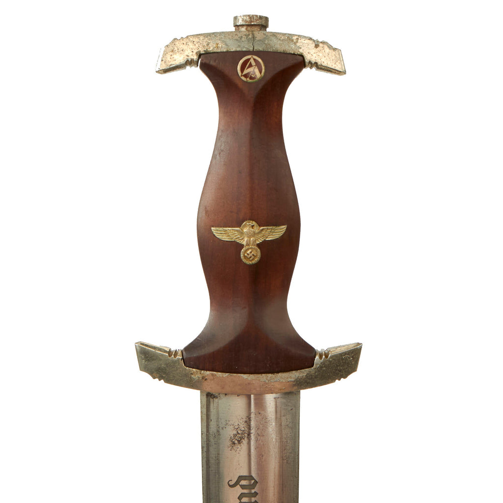 Original German WWII NSKK Dagger by Rare Maker Wilhelm Wagner of Solin ...