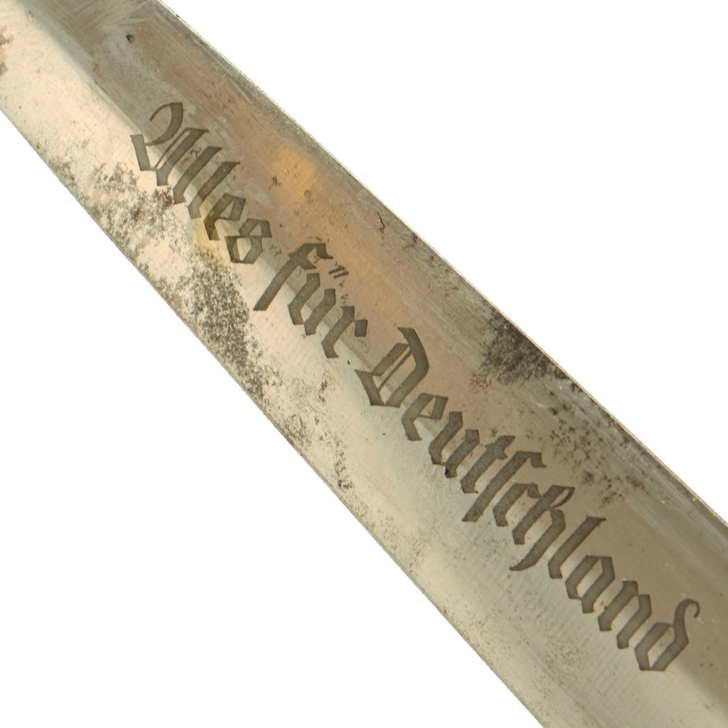 Original German WWII NSKK Dagger by Rare Maker Wilhelm Wagner of Solin ...