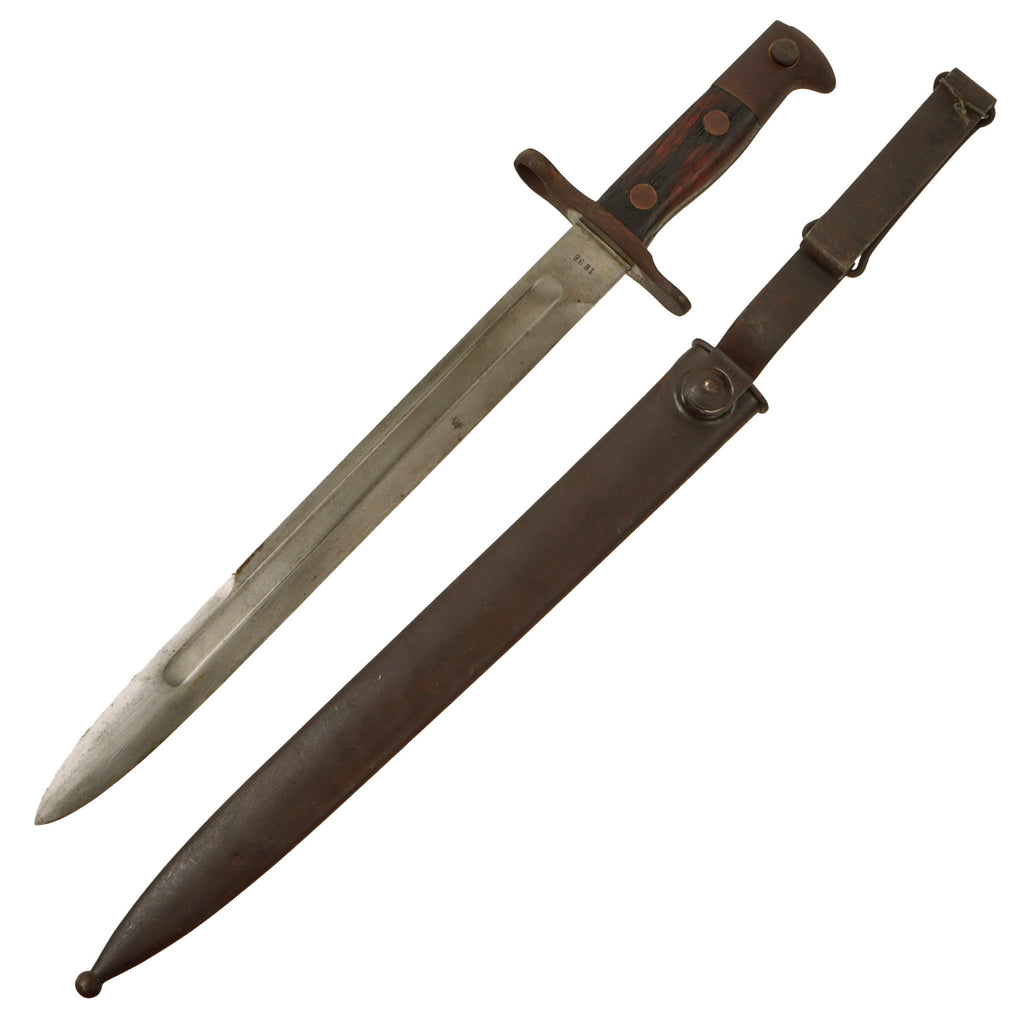 Original U.S. Spanish-American War Model 1892 Krag Rifle Bayonet and S ...