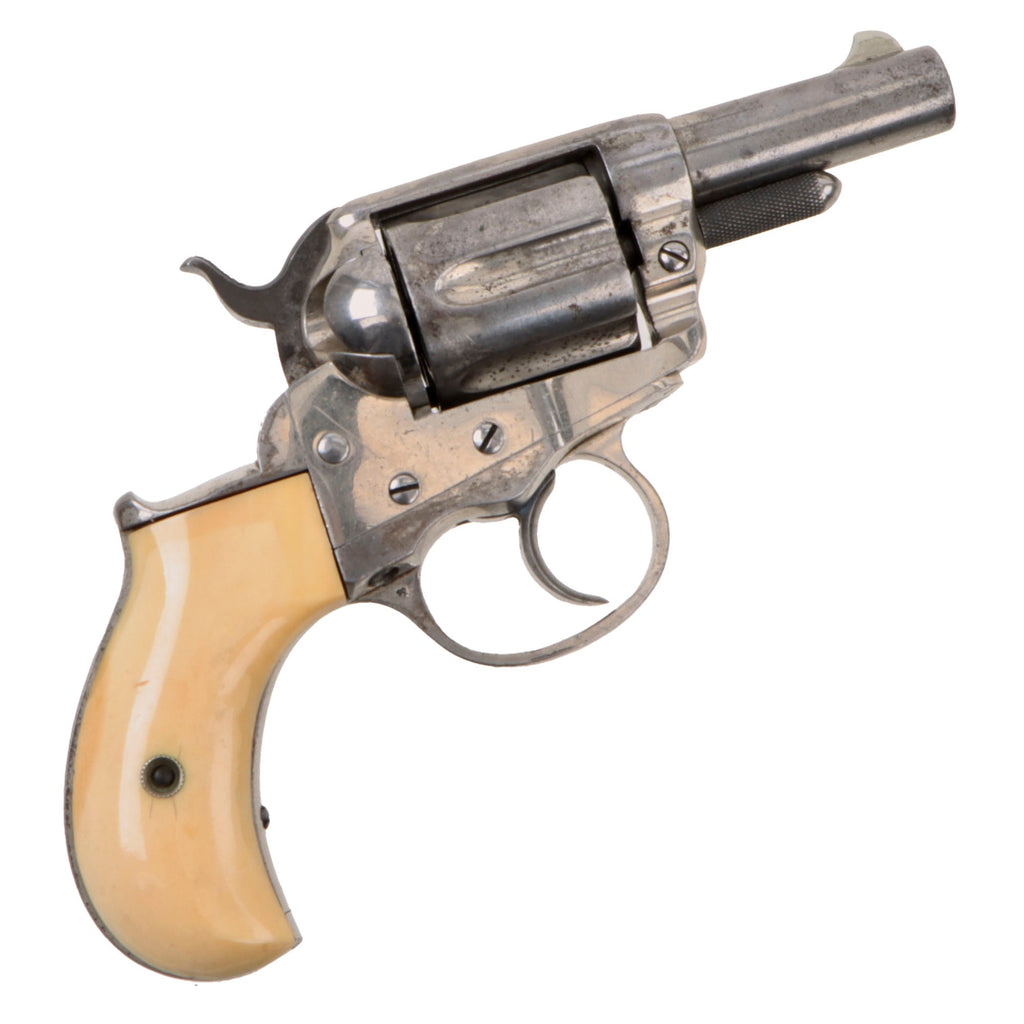 Original U.S. Colt Nickel Plated M1877 .38cal Lightning Revolver Made ...