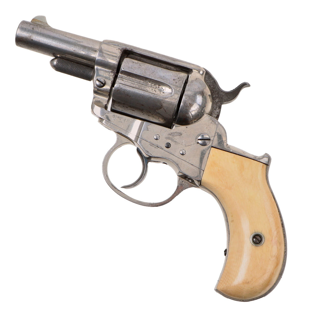 Original U.S. Colt Nickel Plated M1877 .38cal Lightning Revolver Made ...