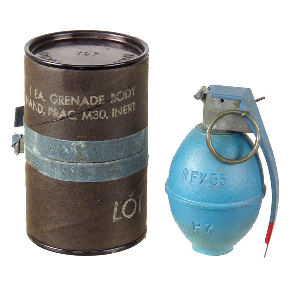 Original U.S. Vietnam War Era Rare M26 Lemon Practice Grenade with M20 ...