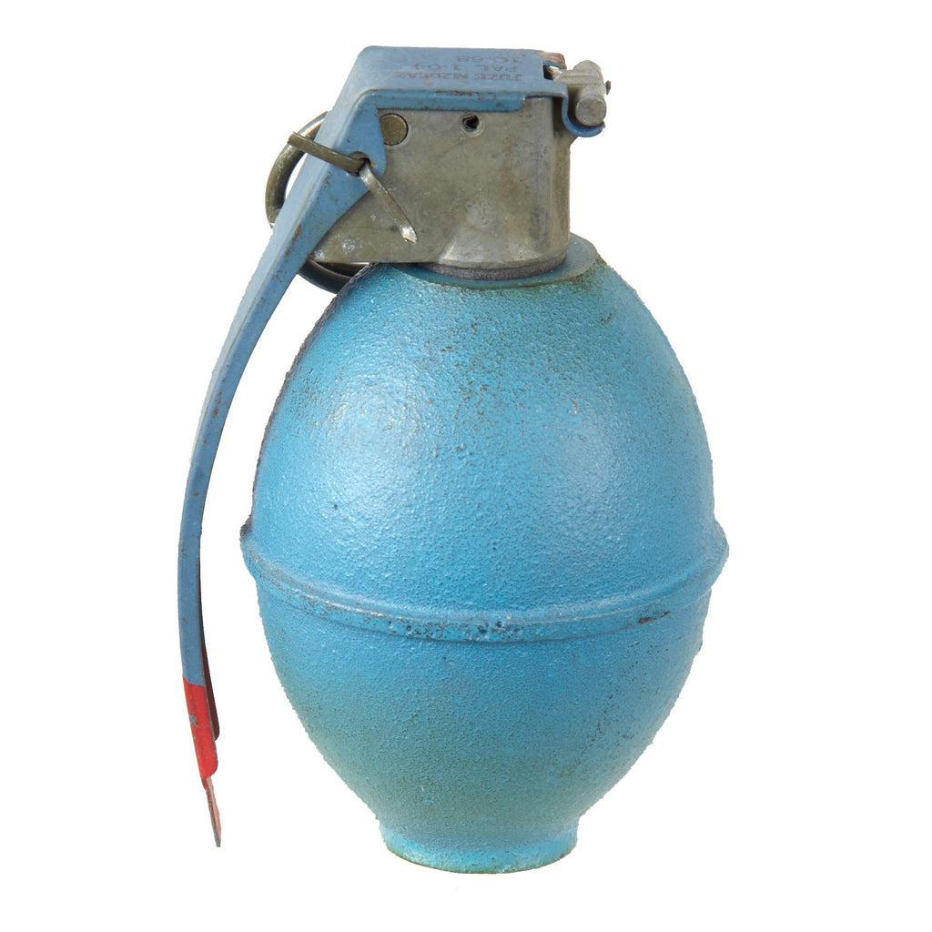 Original U.S. Vietnam War Era Rare M26 Lemon Practice Grenade with M20 ...