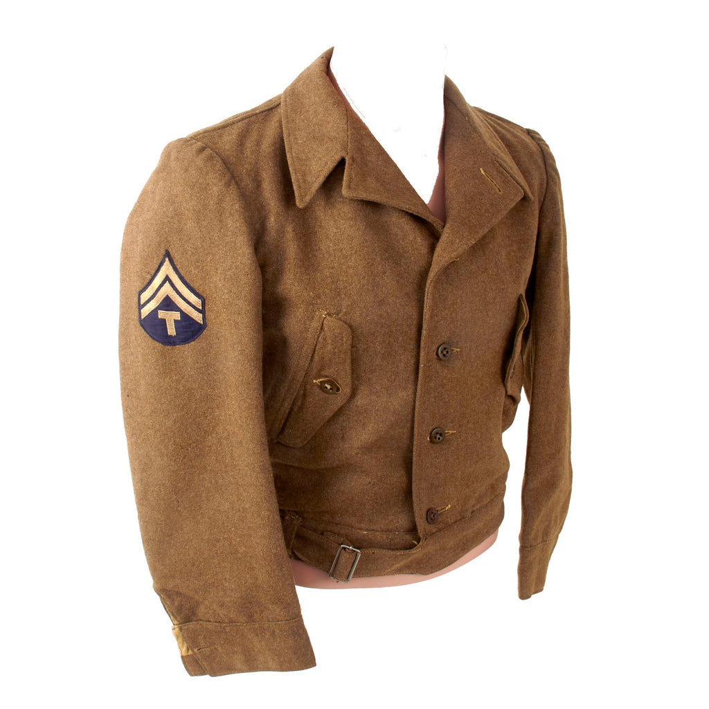 Original U.S. WWII Scarce Named 2nd Model ETO Uniform Jacket - Technic ...