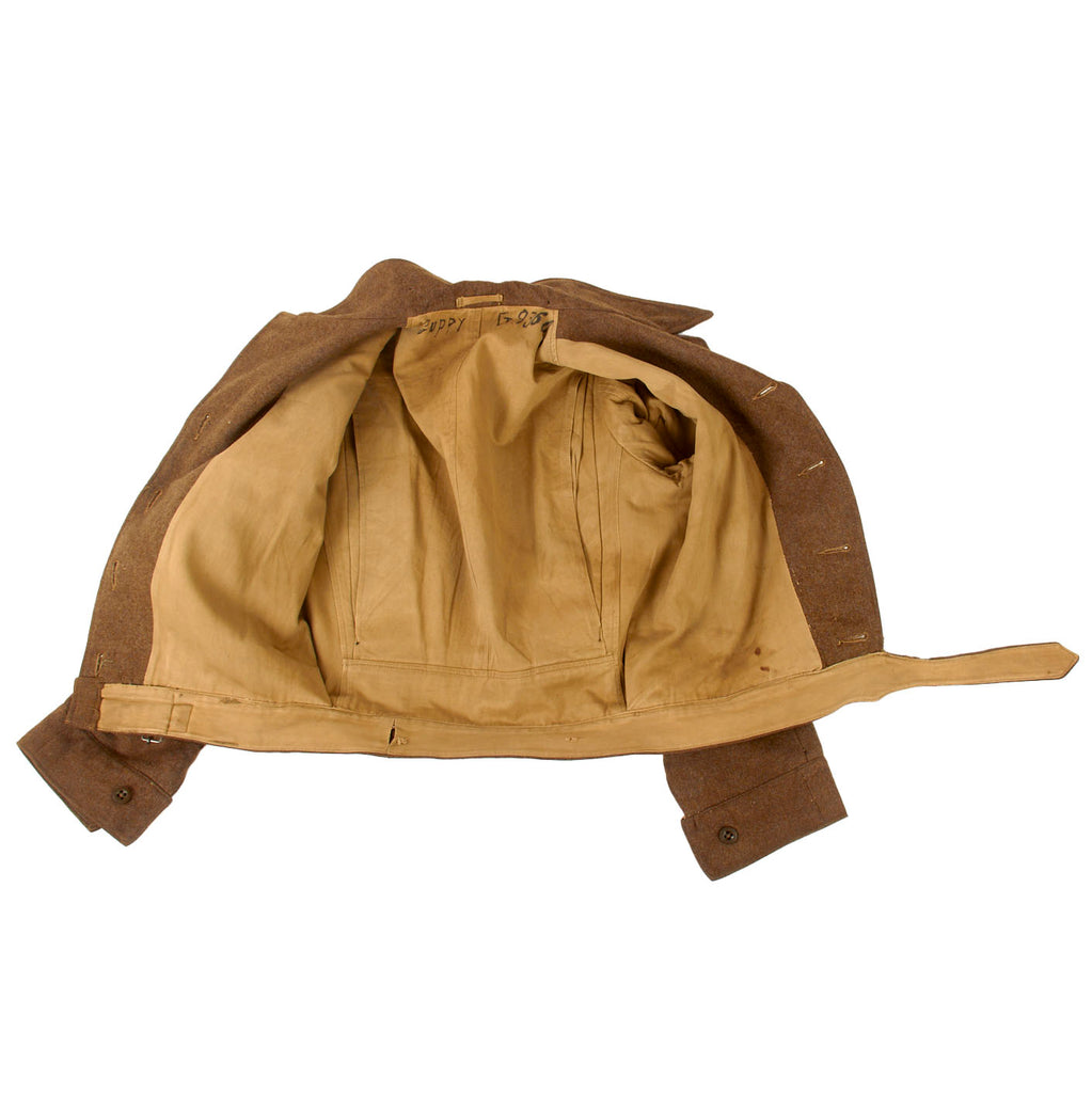 Original U.S. WWII Scarce Named 2nd Model ETO Uniform Jacket - Technic ...
