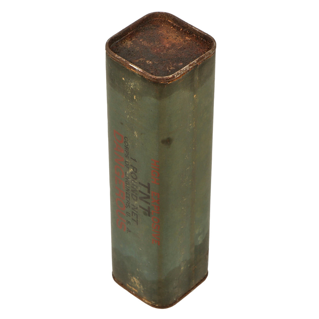 Original U.S. WWII Corps of Engineers High Explosive TNT 1 Pound Block ...
