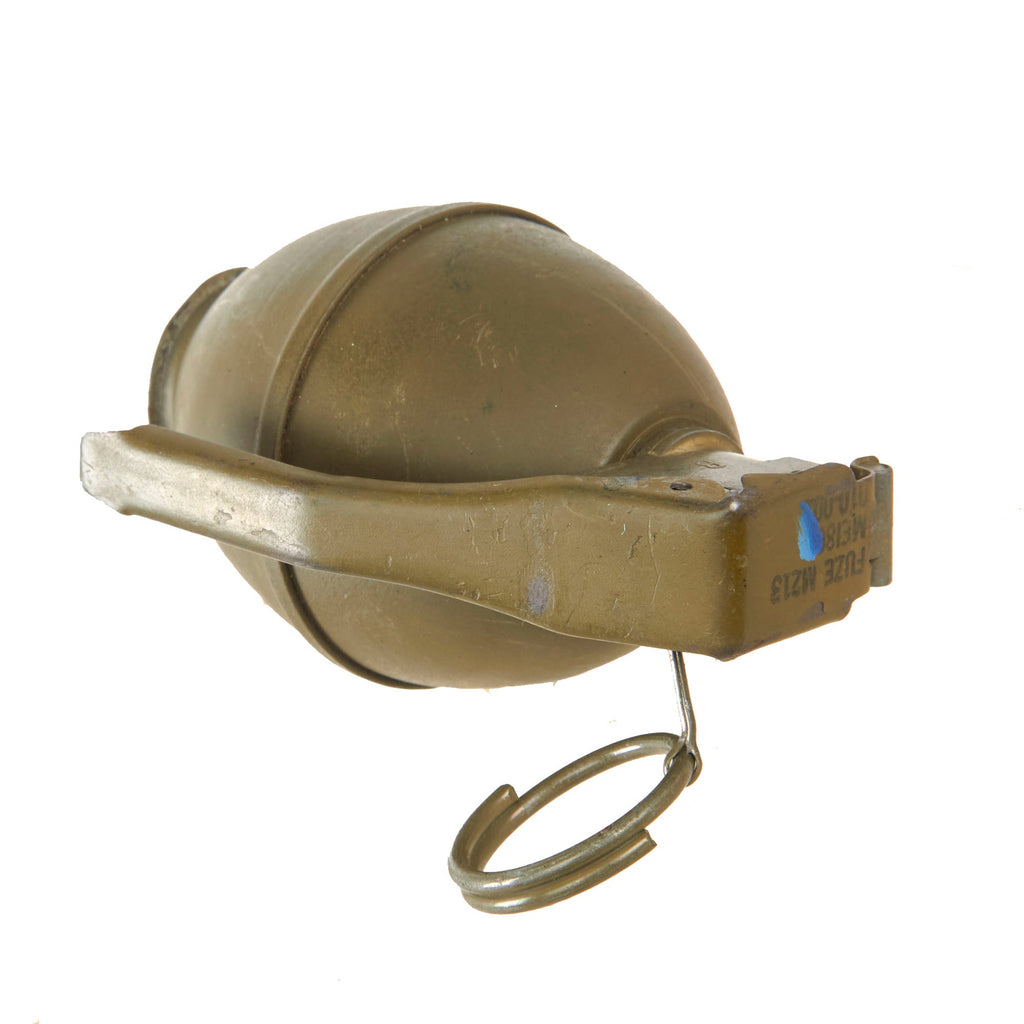 Original U.S. Korean War Vietnam War Rare M26 Lemon Grenade with M213 ...