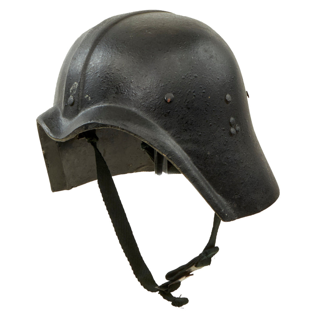 Original Iraqi Fedayeen Helmet with Intact Saddam Badge, Liner & Chins ...
