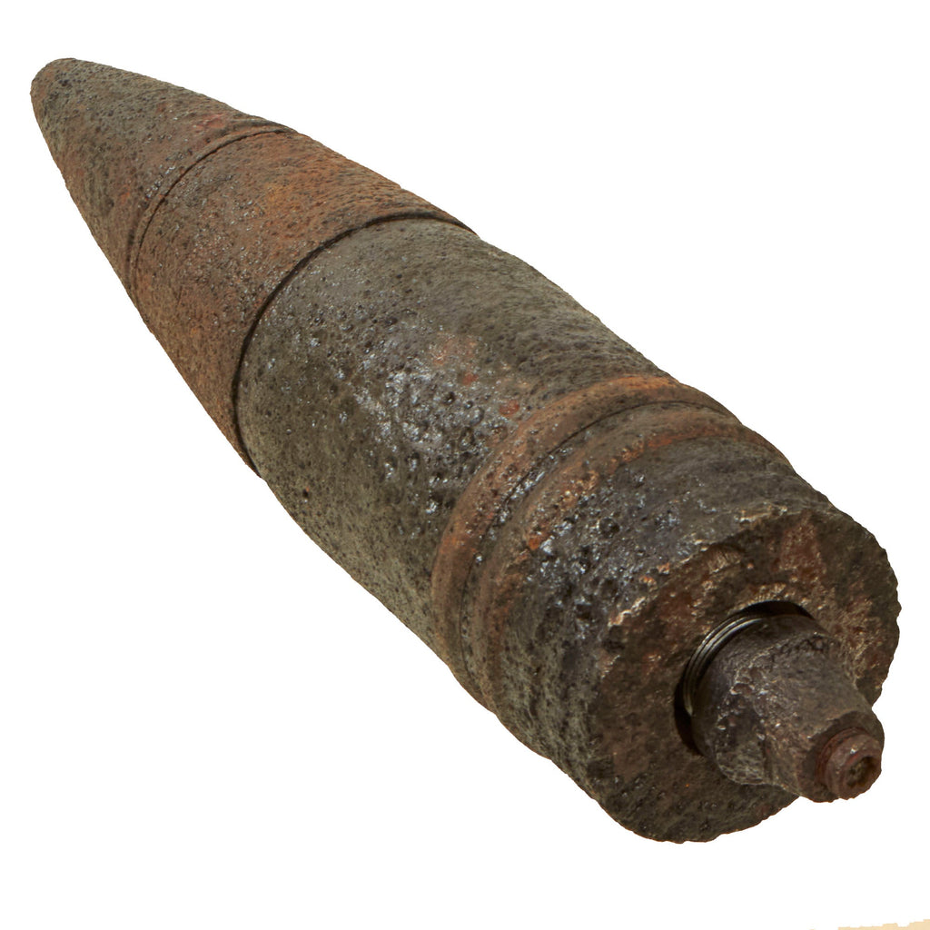 Original German WWII Flak 18 Shell with Ground-Dug Projectile as Used ...