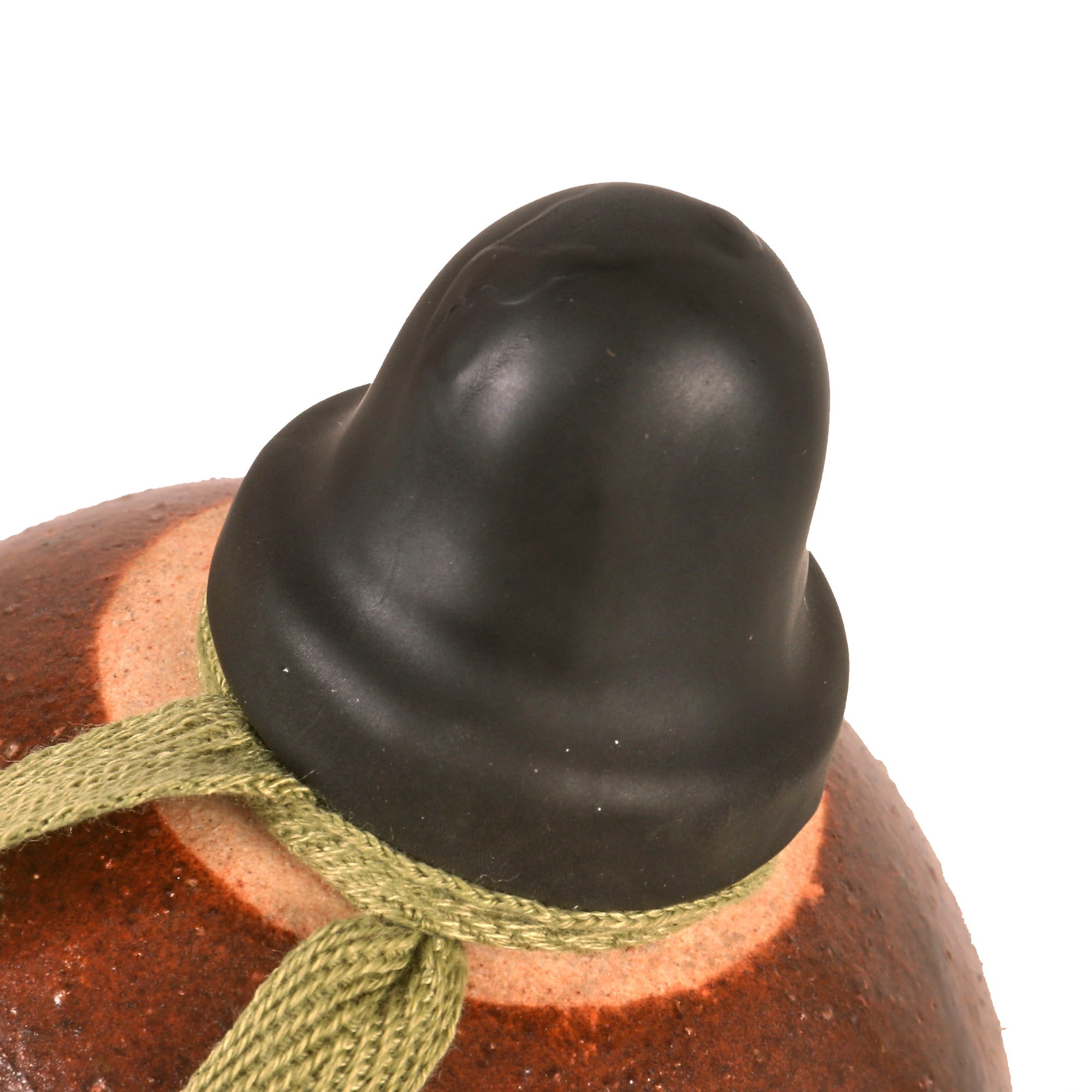 Original Japanese WWII Type 4 Ceramic Inert Hand Grenade in Glaze Brow ...