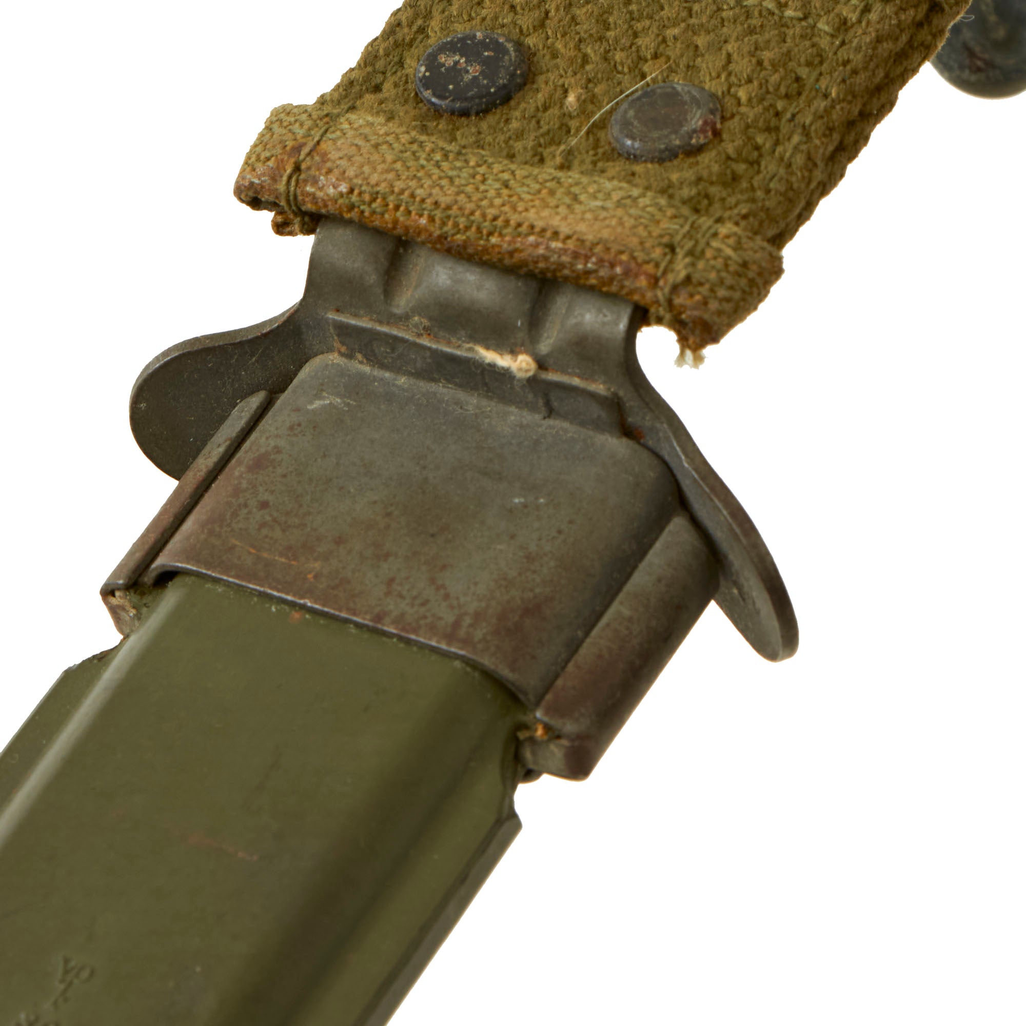 Original U.S. WWII M4 Bayonet by Camillus for the M1 Carbine with M8 S ...
