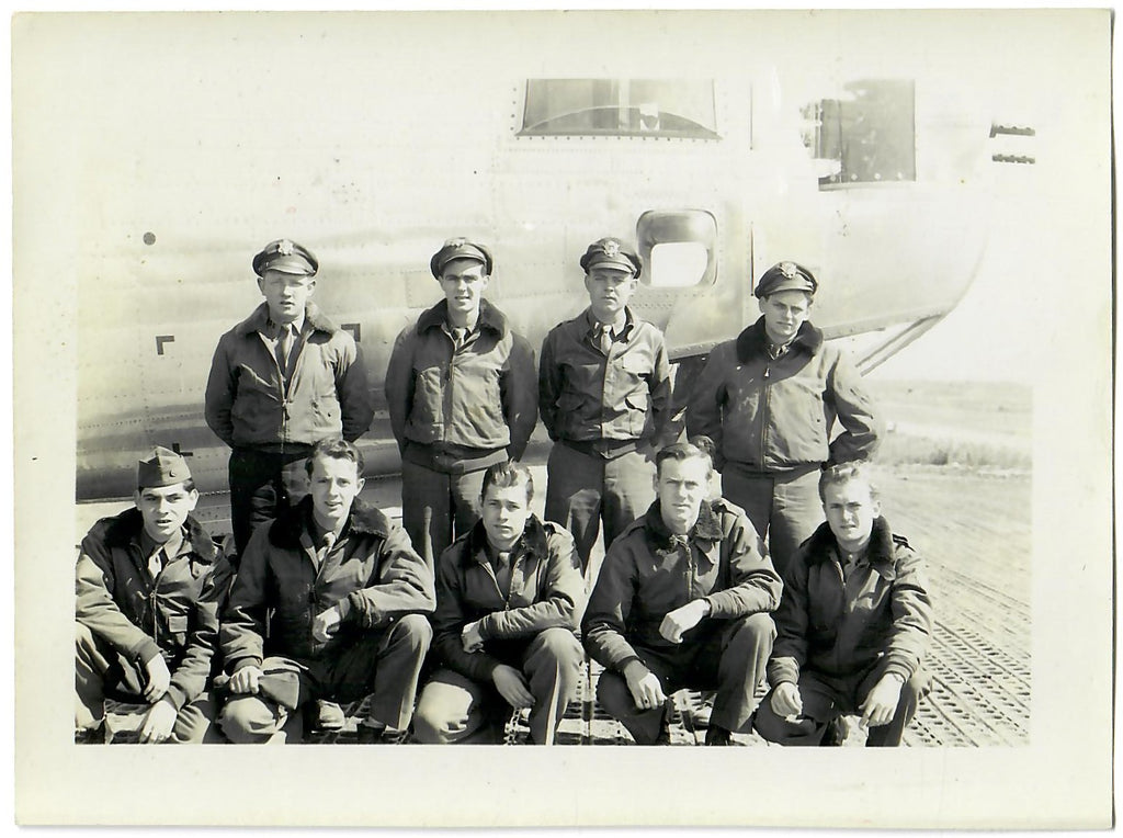 Original U.S. WWII 453rd BG 8th Air Force Air Medal Citation & Insigni ...