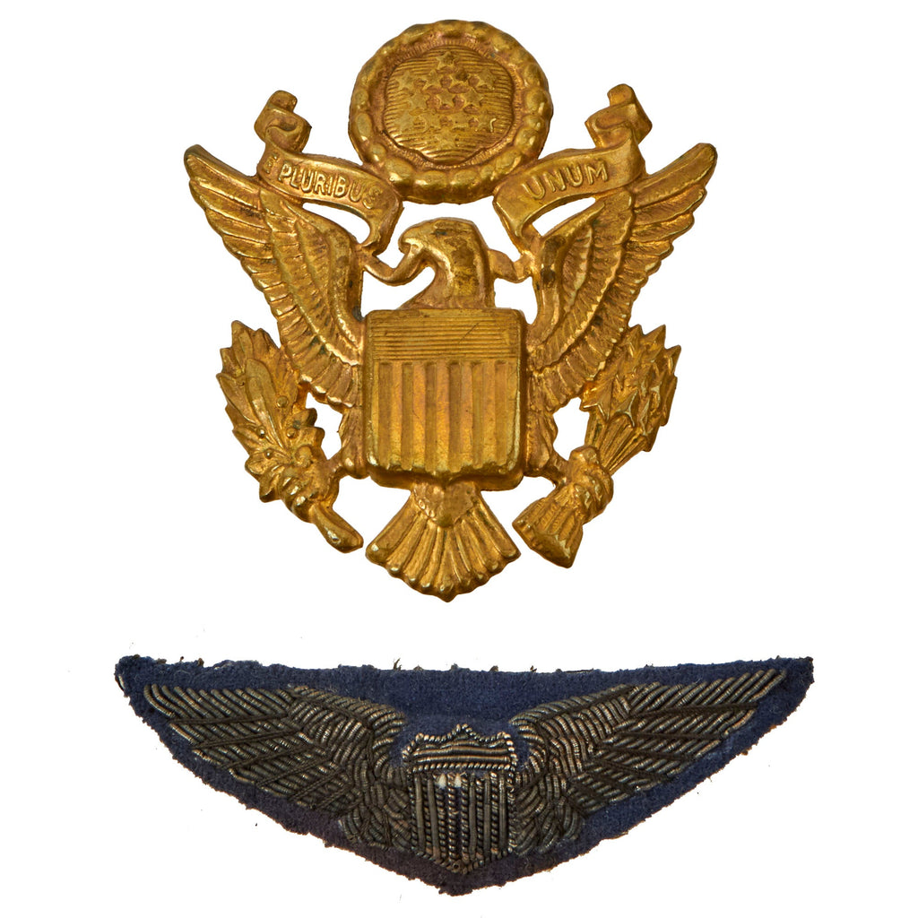 Original U.S. WWII 453rd BG 8th Air Force Air Medal Citation & Insigni – International Military ...