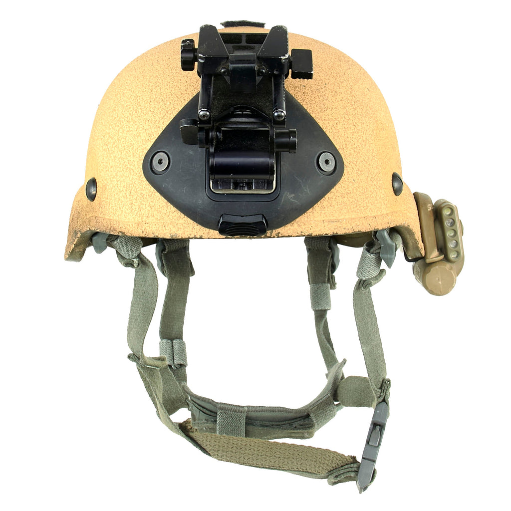 Original U.S. GWOT “Gunfighter Cut” TC2002 Gentex Kevlar Helmet with S ...