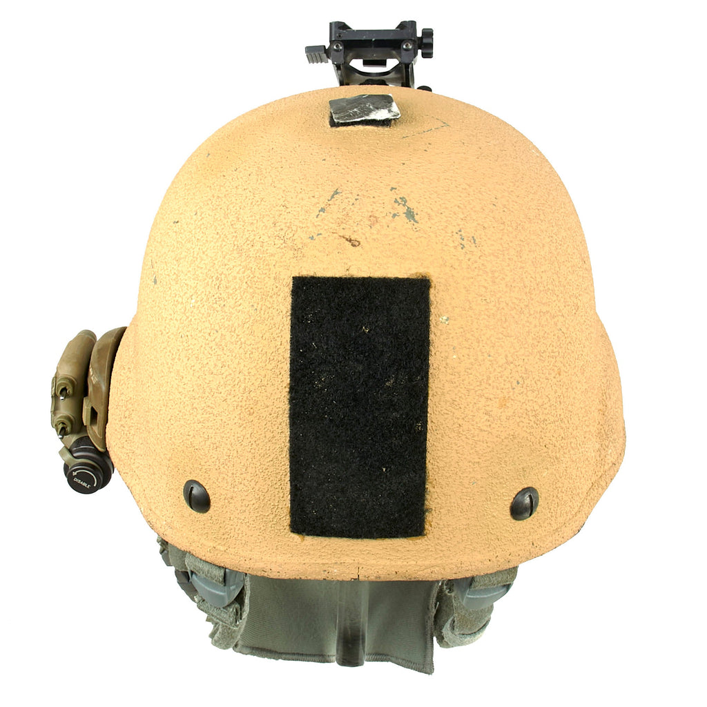 Original U.S. GWOT “Gunfighter Cut” TC2002 Gentex Kevlar Helmet with S ...