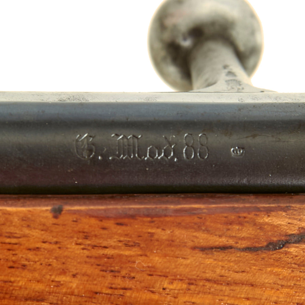 Original German Gewehr 1888 S Commission Rifle by Danzig Reworked in B ...