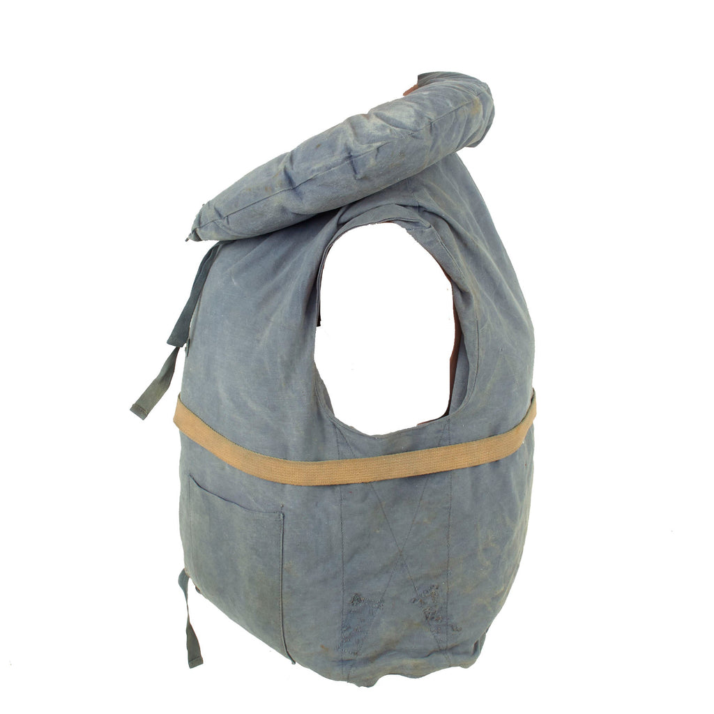 Original U.S. WWII United States Navy Kapok Life Jacket as Used By Lan ...