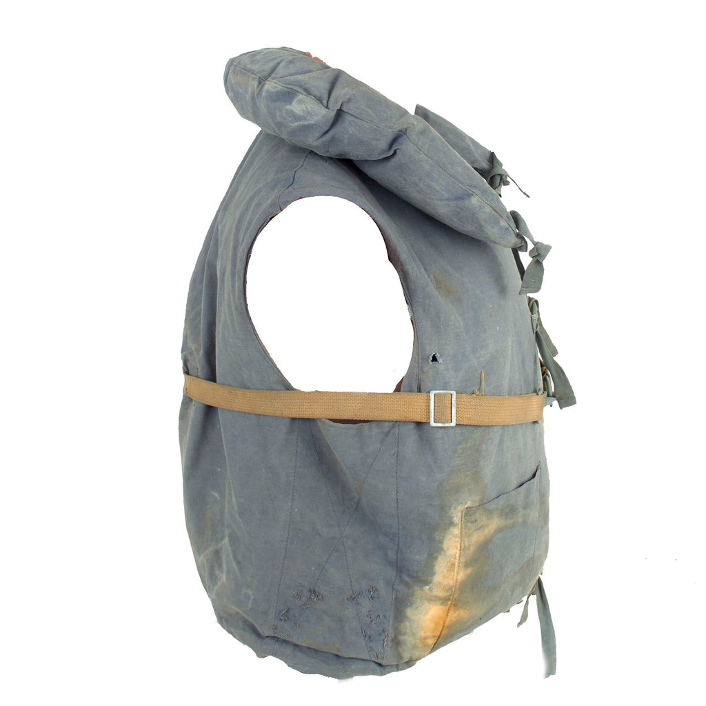Original U.S. WWII United States Navy Kapok Life Jacket as Used By Lan ...