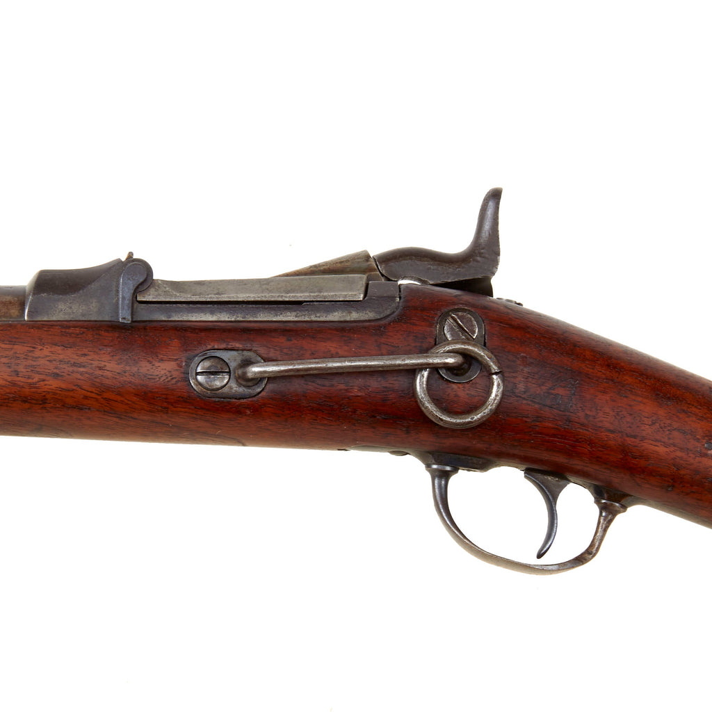 Original U.S. Springfield Trapdoor Model 1884 Rifle Converted to Saddl ...