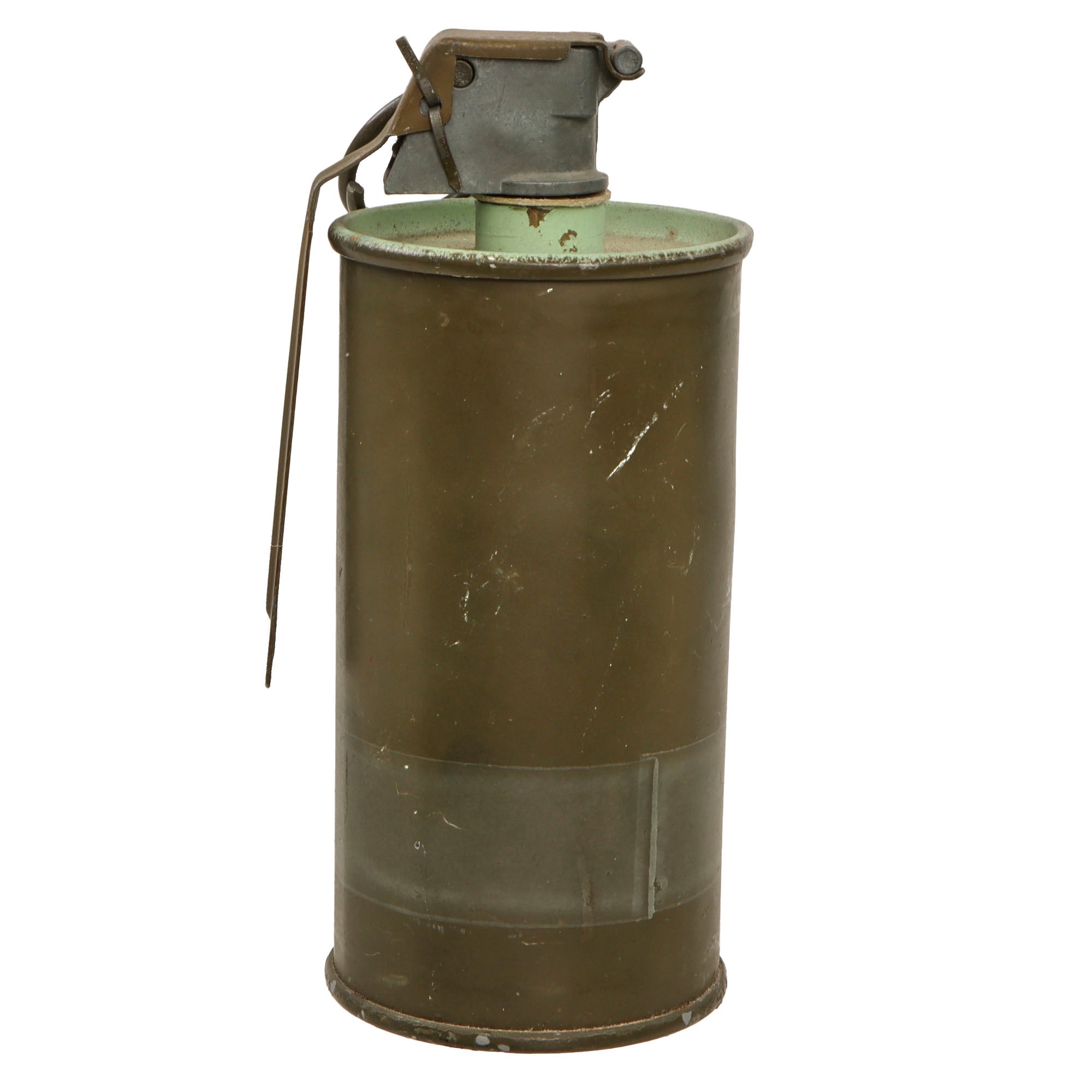 Original U.S. Vietnam War Era Inert Green M18 Smoke Grenade With M201A ...